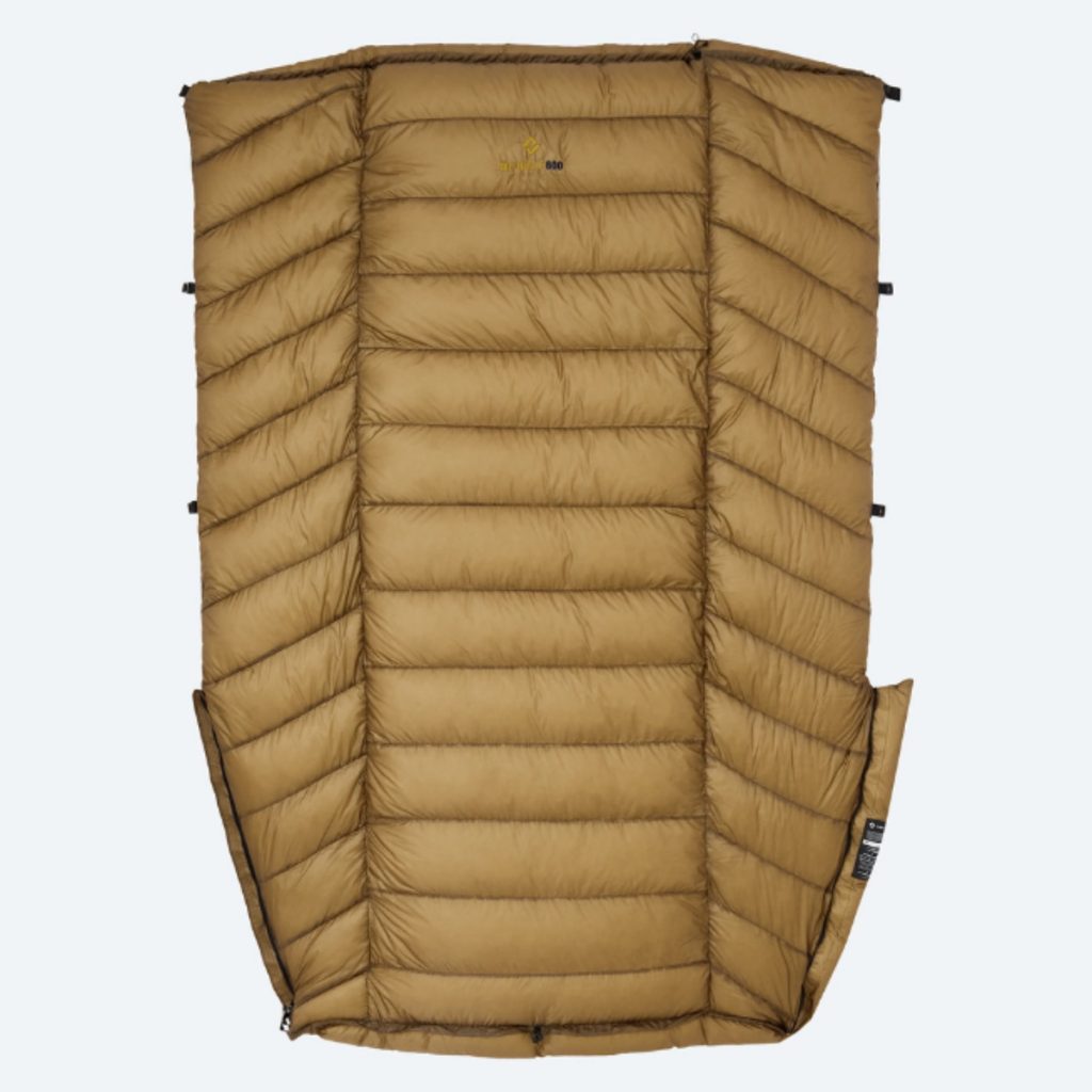 Cumulus the Quilt 600 alternativa péřového spacáku | Gramino